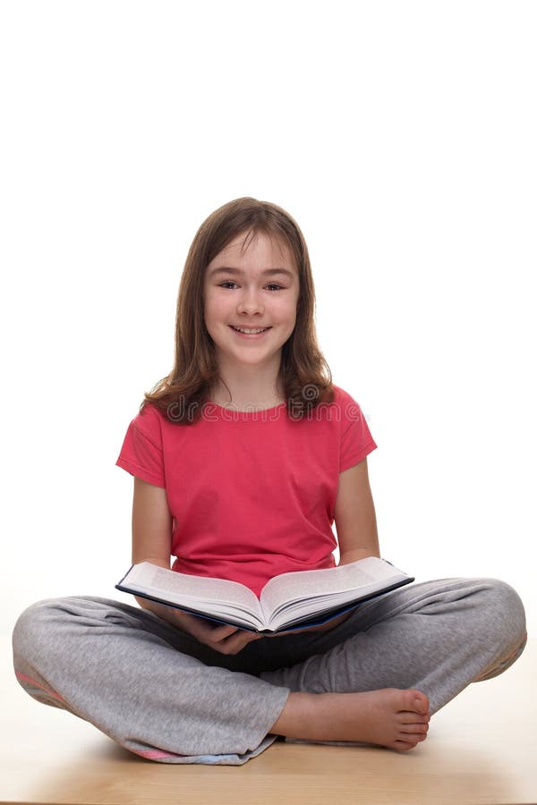 Girl reading stock photo. Image of knowledge, concentration - 4234344