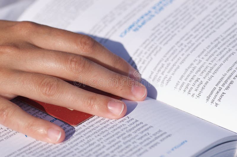 Girl reading stock image. Image of studying, paragraph - 6439777