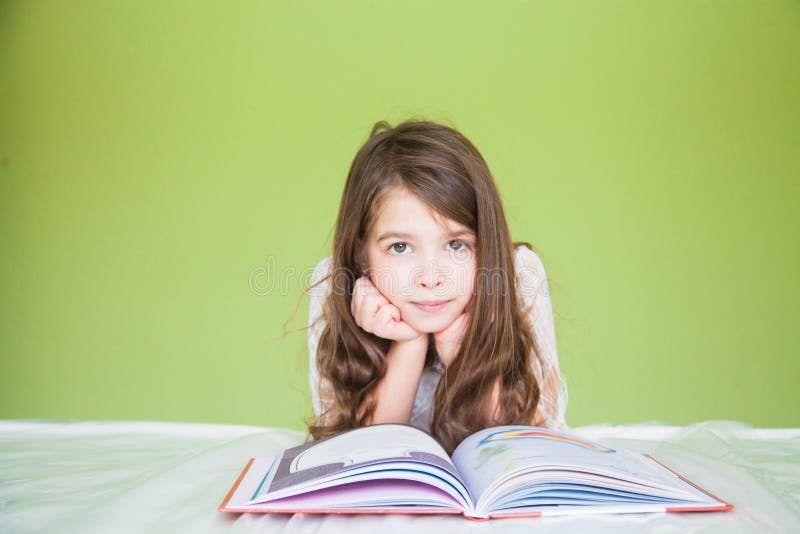 225 Kids Reading Book Yellow Background Stock Photos - Free & Royalty ...
