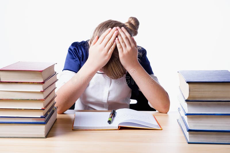 Girl reading a book stock image. Image of learning, textbook - 35570489