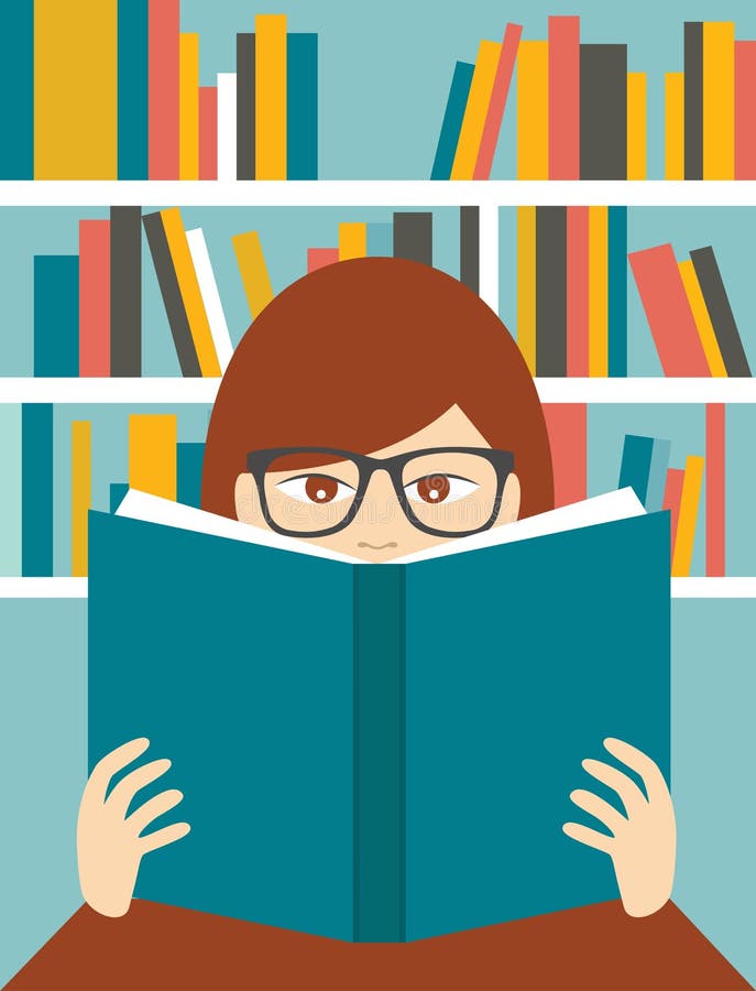 Knowledge Book Library Glasses Stock Illustrations – 7,396 Knowledge ...