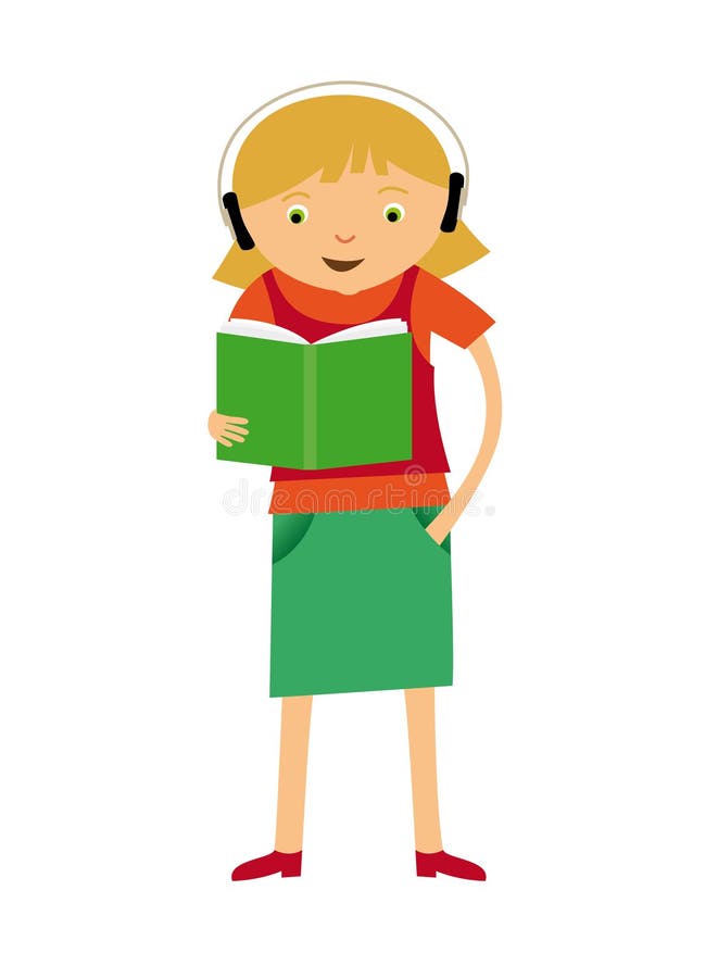 Student Reading Aloud Stock Illustrations – 47 Student Reading Aloud ...