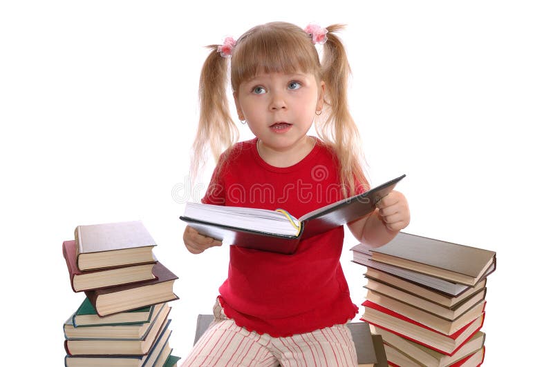 Girl Reads Book Picture. Image: 15891645