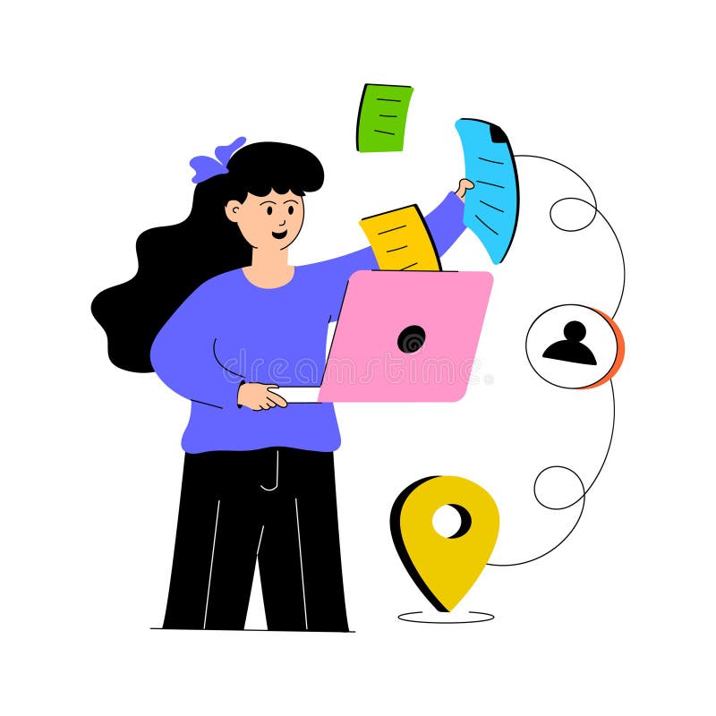 Delivery Orders stock vector. Illustration of service - 334813614