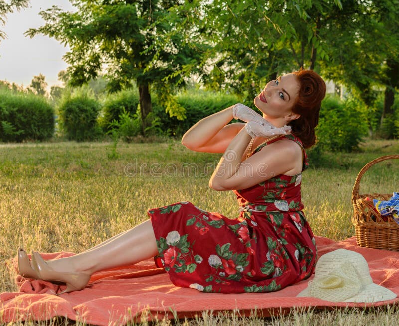 Girl retro style stock photo. Image of clothing, retro - 68025532