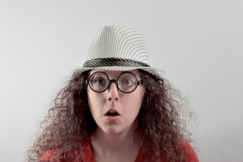 Ridiculous Expression on Silly Older Man Stock Photo - Image of illness ...