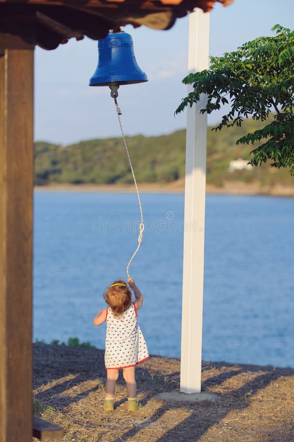 Little Girl Ringing Bell Stock Photos - Free & Royalty-Free Stock ...