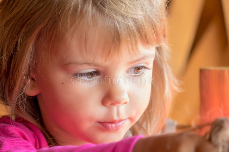 Girl`s face expression stock image. Image of cute, eating - 189067395