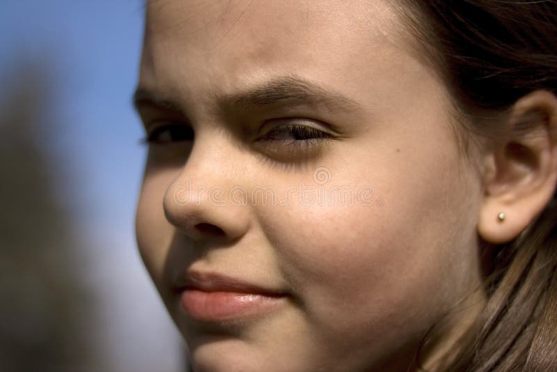 A Girl's Glance Picture. Image: 2147024