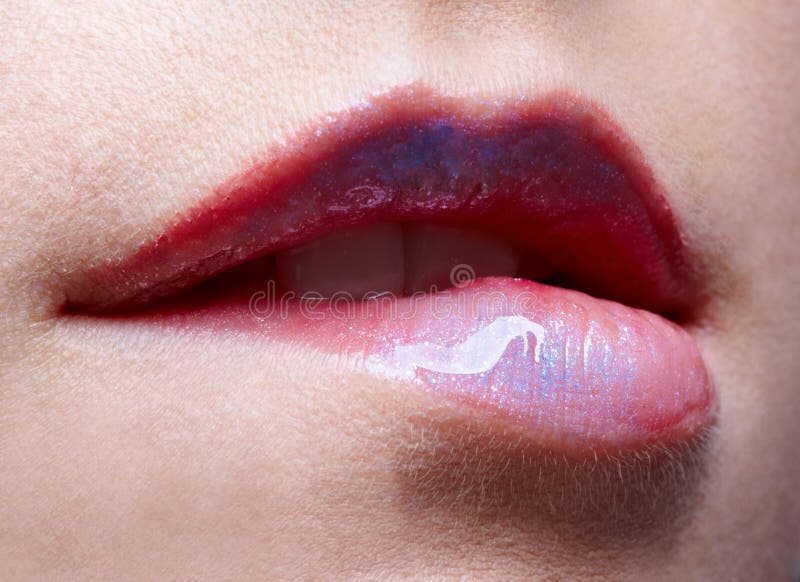 Girl s lips stock photo. Image of teeth, parts, woman - 9098106