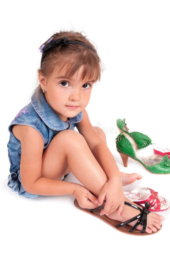 1,157 Young Girl Wearing Sandals Stock Photos - Free & Royalty-Free ...