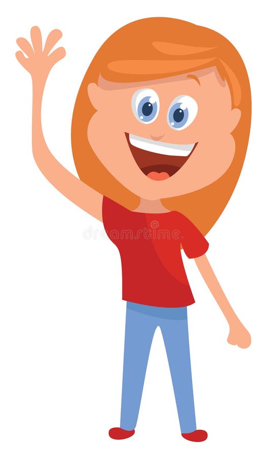 Girl Saying Stock Illustrations – 7,601 Girl Saying Stock Illustrations ...