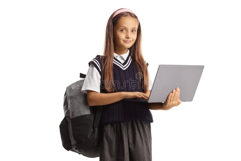 2,267 School Child Computer Uniform Stock Photos - Free & Royalty-Free ...