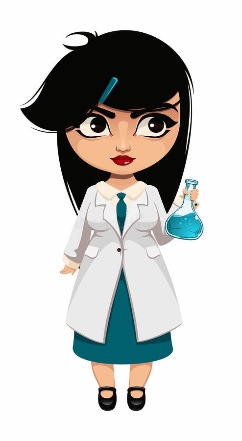 Female Scientist Clipart Free