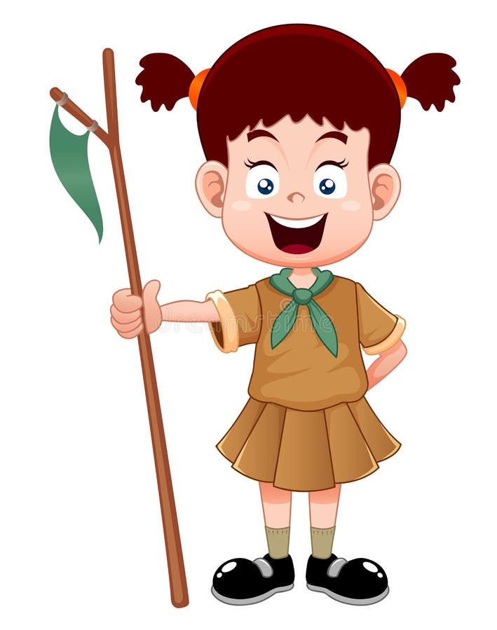 Girl Scout Stock Illustrations – 3,966 Girl Scout Stock Illustrations ...