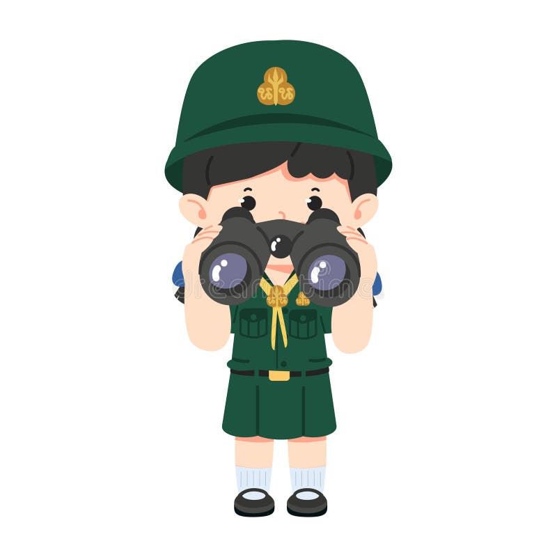 Boy Scout Thai Holding Stock Illustrations – 10 Boy Scout Thai Holding ...