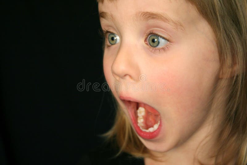 Girl Screaming stock photo. Image of sassy, girl, female - 9407154