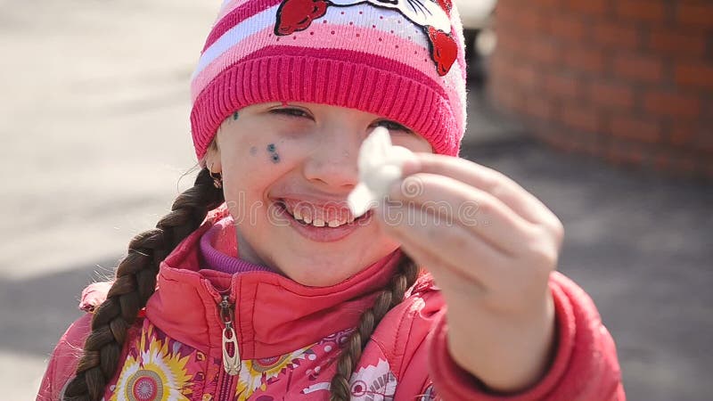 Girl Sick Chickenpox Smiling Stock Video - Video of little, girl: 69747073