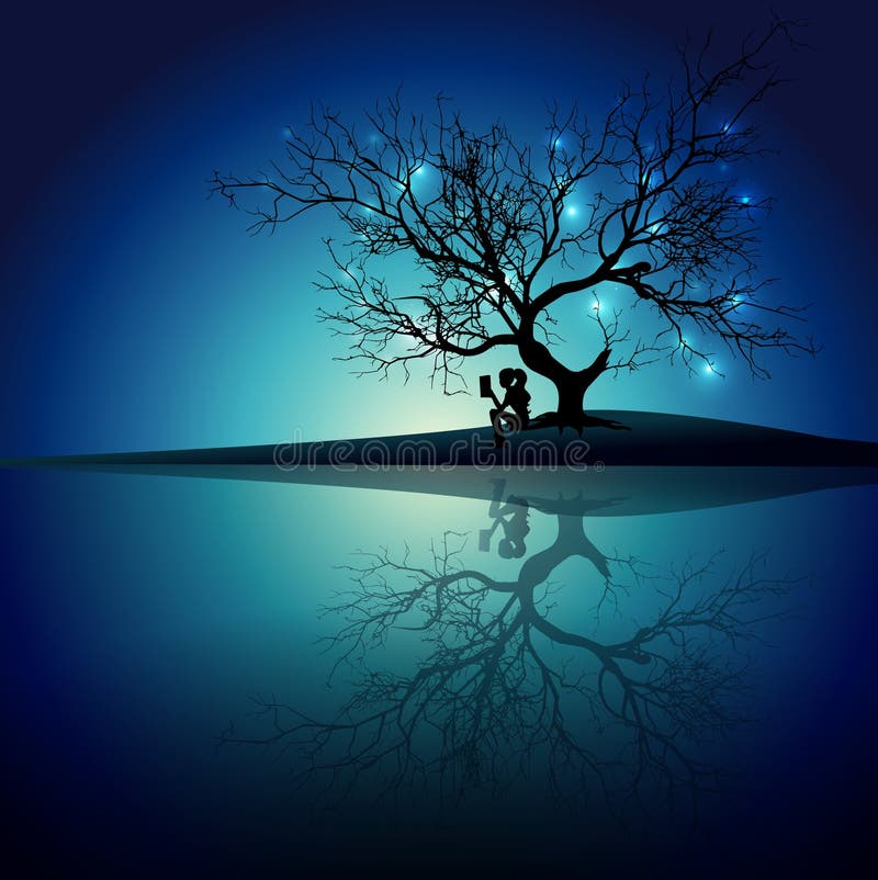 Calm Tree Stock Illustrations – 22,301 Calm Tree Stock Illustrations ...