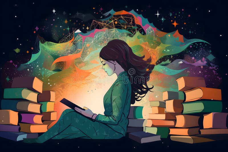 Child Sitting Stack Books Reading Stock Illustrations – 326 Child ... Child Sitting Stack Books Reading Stock Illustrations – 326 Child ...