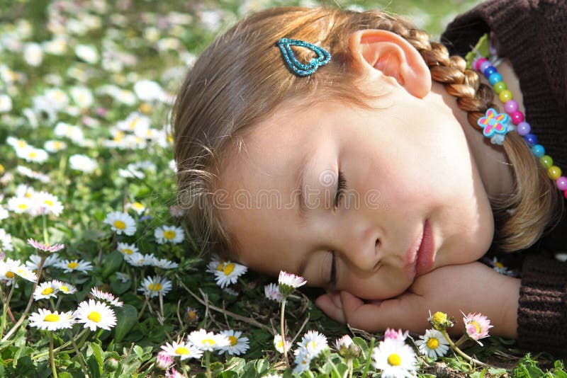 605 Little Girl Sleeping Grass Stock Photos - Free & Royalty-Free Stock ...