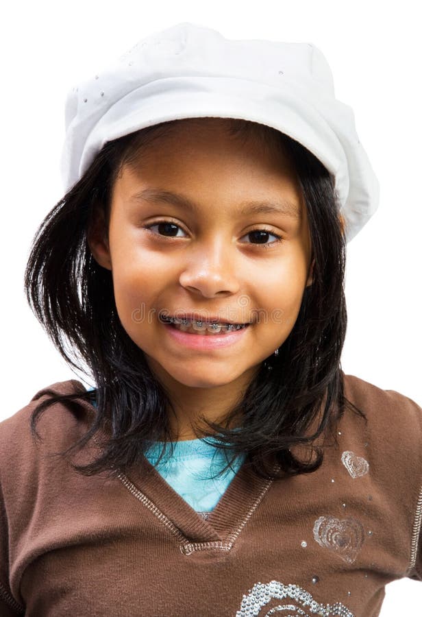 Girl Smiling stock photo. Image of childhood, smile, person - 8732646