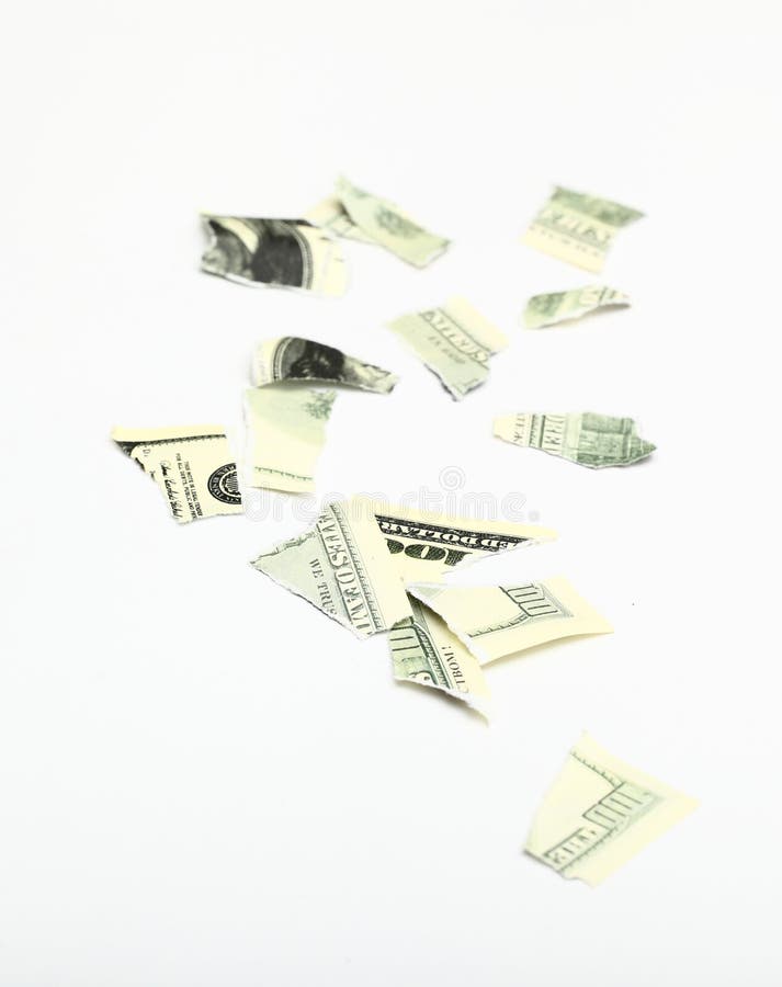 Broken bill stock image. Image of finance, demolished - 48490485