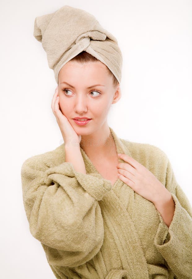 Girl in spa stock image. Image of body, purity, person - 7531835