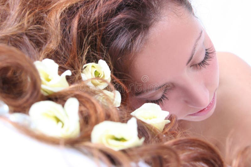 Girl in spa stock image. Image of medicine, luxury, fashion - 9113937