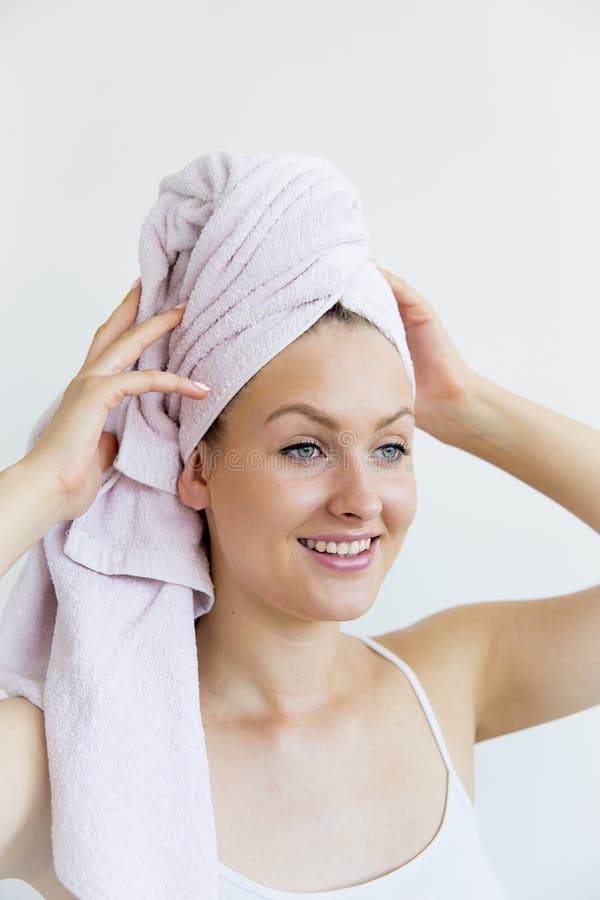 Girl in a spa stock image. Image of facial, cream, clean - 103442309