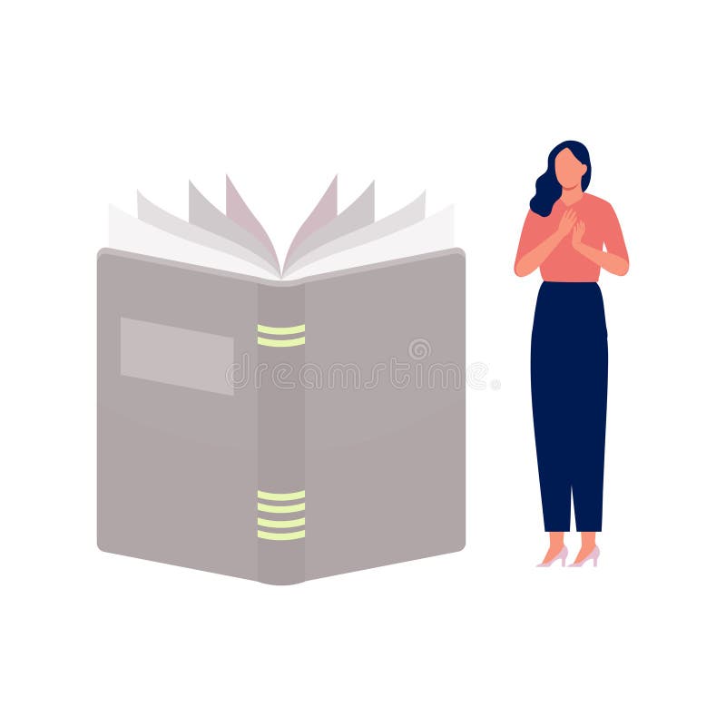 Standing Open Book Pages Stock Illustrations – 144 Standing Open Book ...