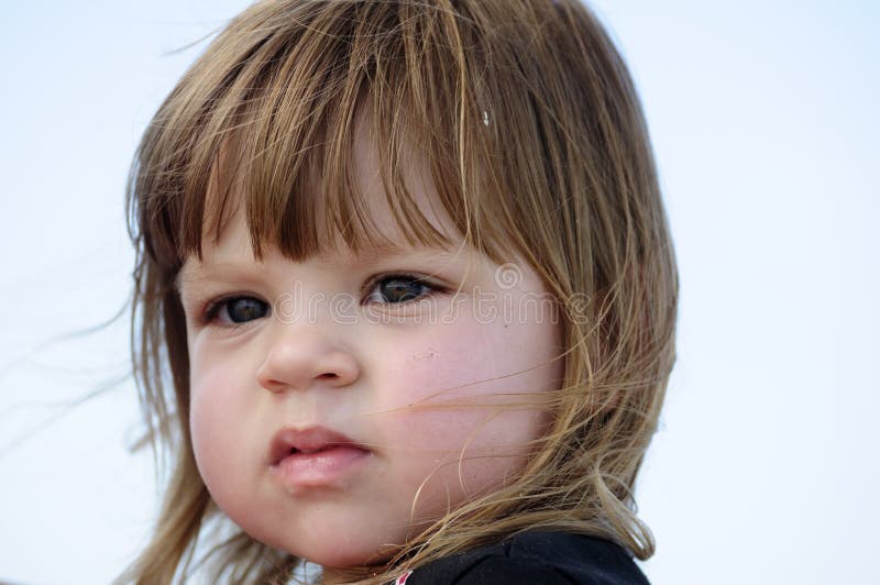 Girl Stare stock photo. Image of children, girl, florida - 20473318