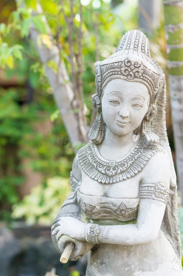 Girl statue of ancient stock photo. Image of beautiful - 49748056