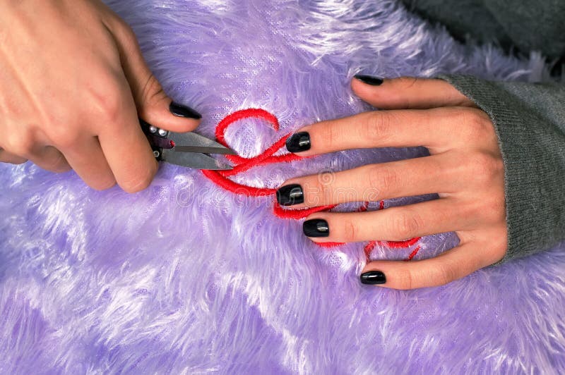 Scissors Cuts One American Dollar Note Stock Image - Image of bond ...