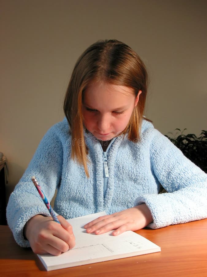 Girl student study stock photo. Image of studying, background - 490534