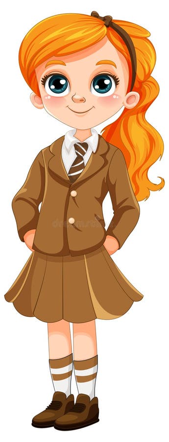 Boy in Student Uniform Cartoon Stock Vector - Illustration of learning ...