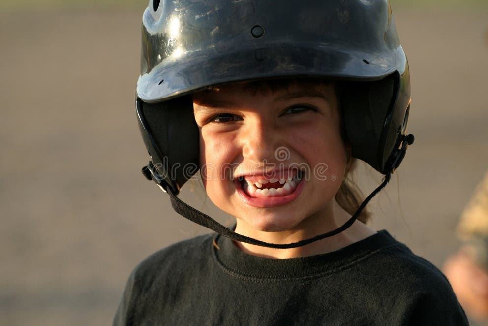 Girl of Summer 2 stock image. Image of outside, baseball - 1602095