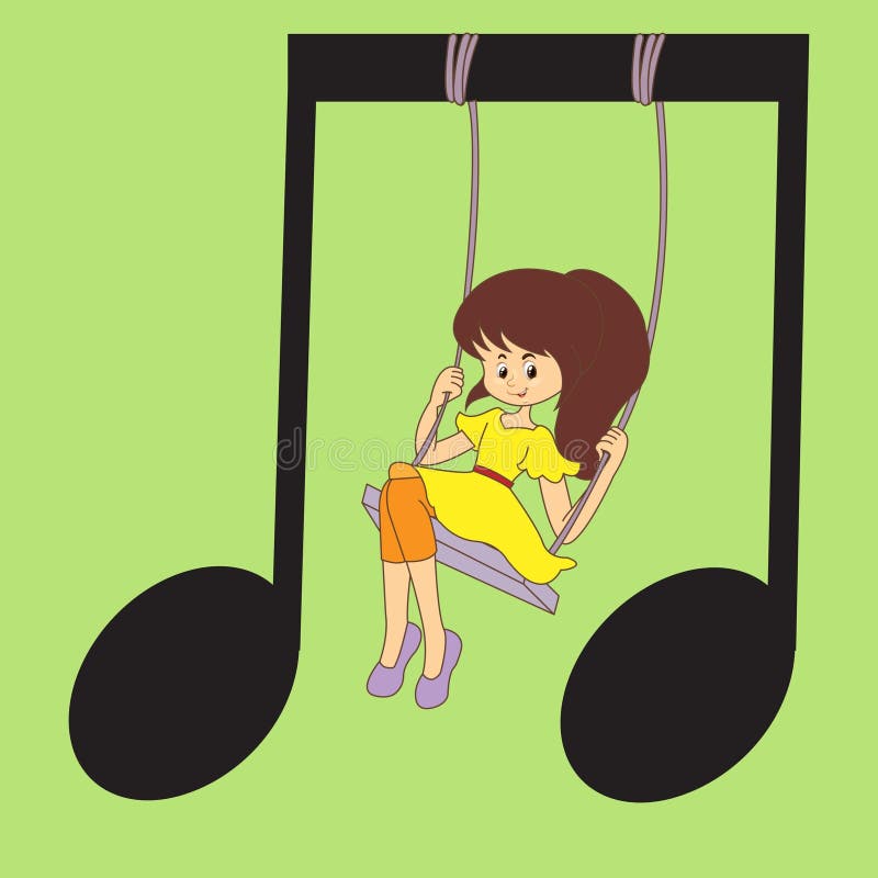 Hanging Musical Notes Stock Illustrations – 73 Hanging Musical Notes ...
