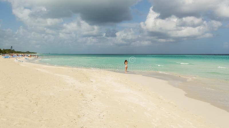 Girl With Barbados Flag Editorial Stock Image Image Of Flag 6090769 5015