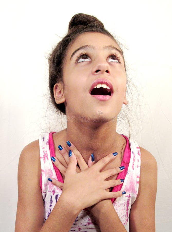 Girl Teen Kids Making Faces Stock Photo - Image of withe, faces: 52499324