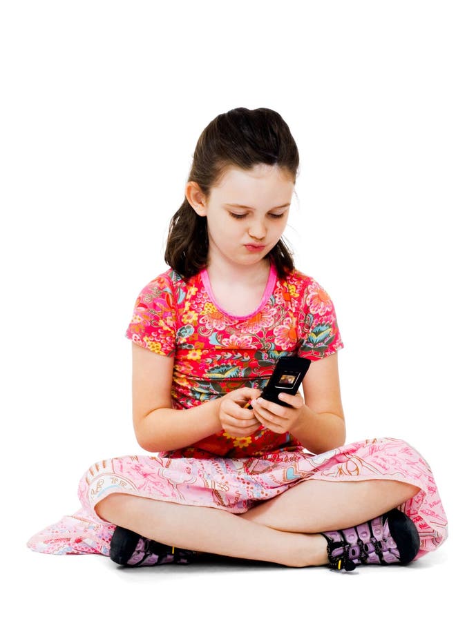 Girl text messaging stock photo. Image of mobile, person - 9206966