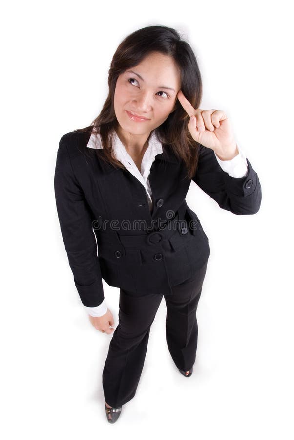 Girl Thinking stock image. Image of young, model, people - 3561123