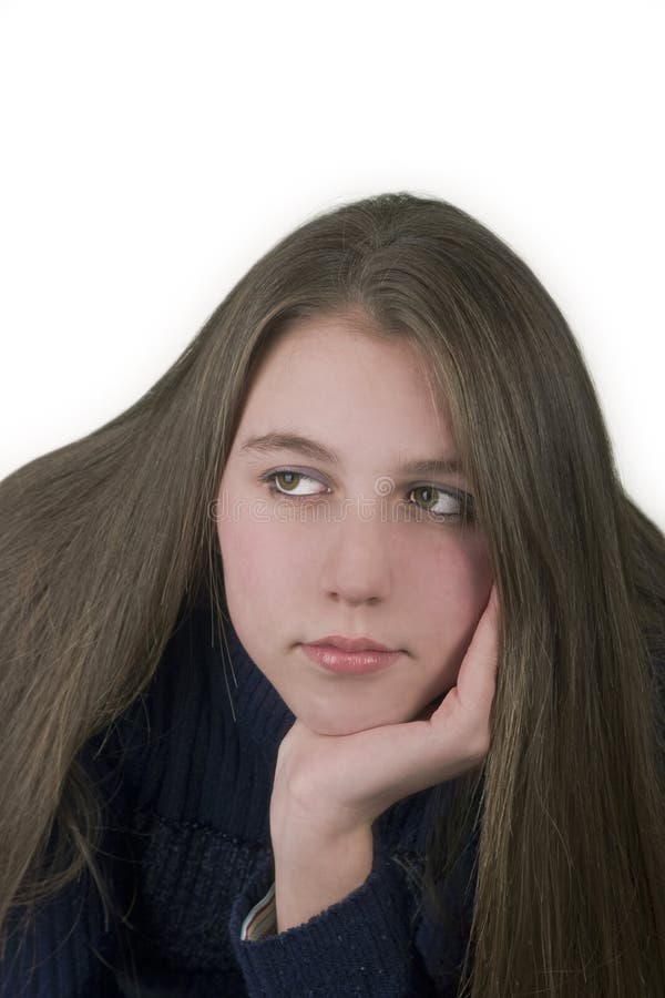 Girl Thinking Picture. Image: 761814