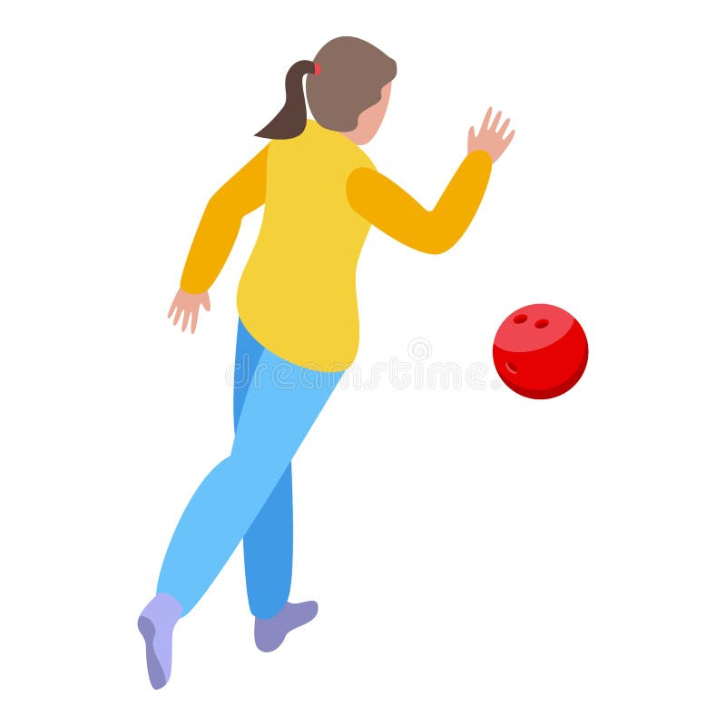 Cartoon Girl Bowling Stock Illustrations – 255 Cartoon Girl Bowling ...