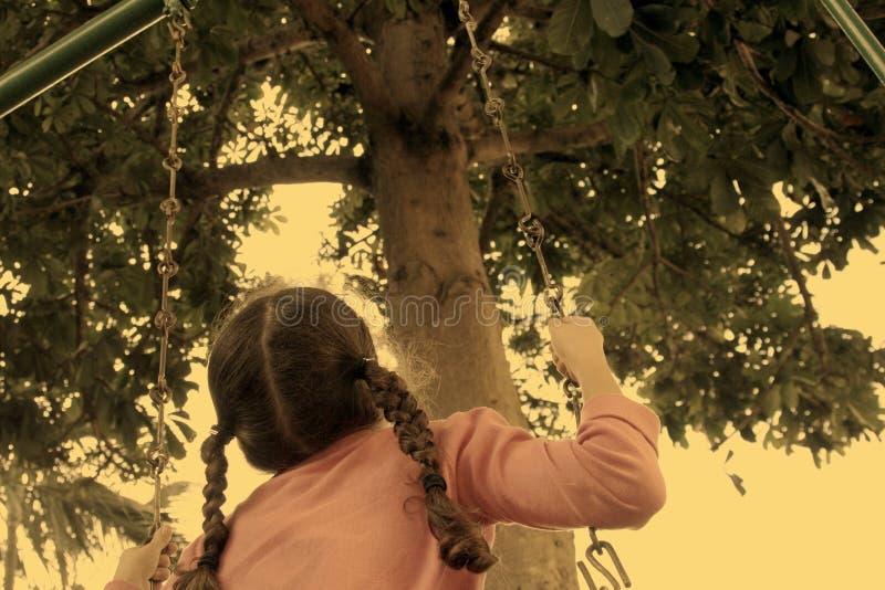 Girl and tree stock photo. Image of park, girl, forrest - 2463206