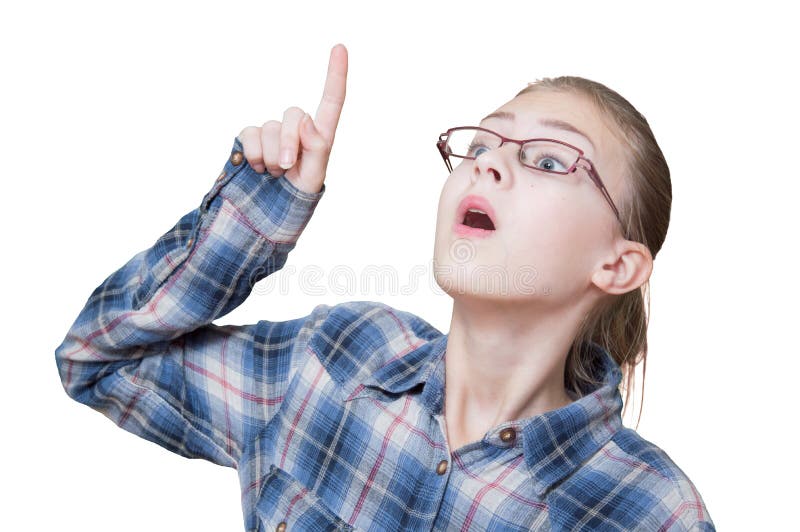 The Girl is Trying To Choose Something, Stock Photo - Image of pensive ...