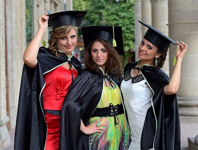 Graduates of the University Stock Photo - Image of happy, college: 33088666