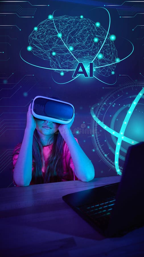 1,196 Ai Girl Vr Headstet Stock Photos - Free & Royalty-Free Stock ...