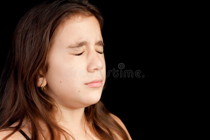 Pretty Crying Preteen Girl Stock Photos - Free & Royalty-Free Stock ...
