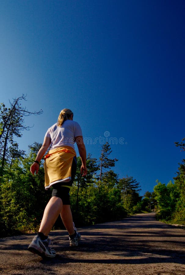 Girl walking stock photo. Image of girl, group, active - 7723440